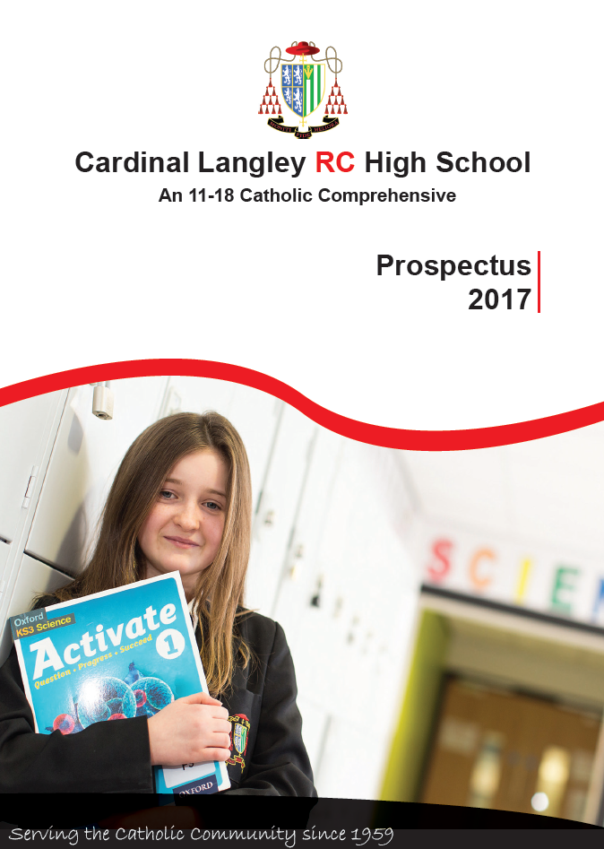 2017 Front Cover - Cardinal Langley RC High School