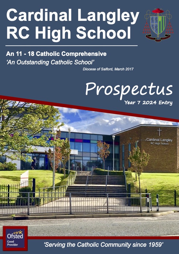 Year 7 Prospectus 2023 - Cardinal Langley RC High School